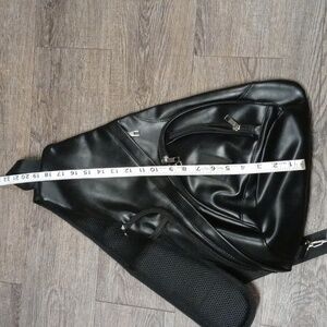 Loulou Bags | Bags | Loulu Large Unisex Sling Bag Faux Leather 3wx19l ...